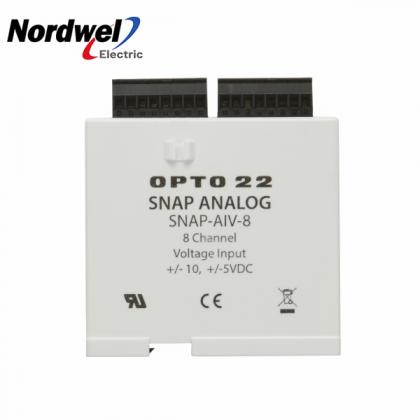 OPTO 22 | SNAP-AIV-8 | ANALOG VOLTAGE INPUT MODULE Import,OPTO 22 | SNAP-AIV-8 | ANALOG VOLTAGE ...